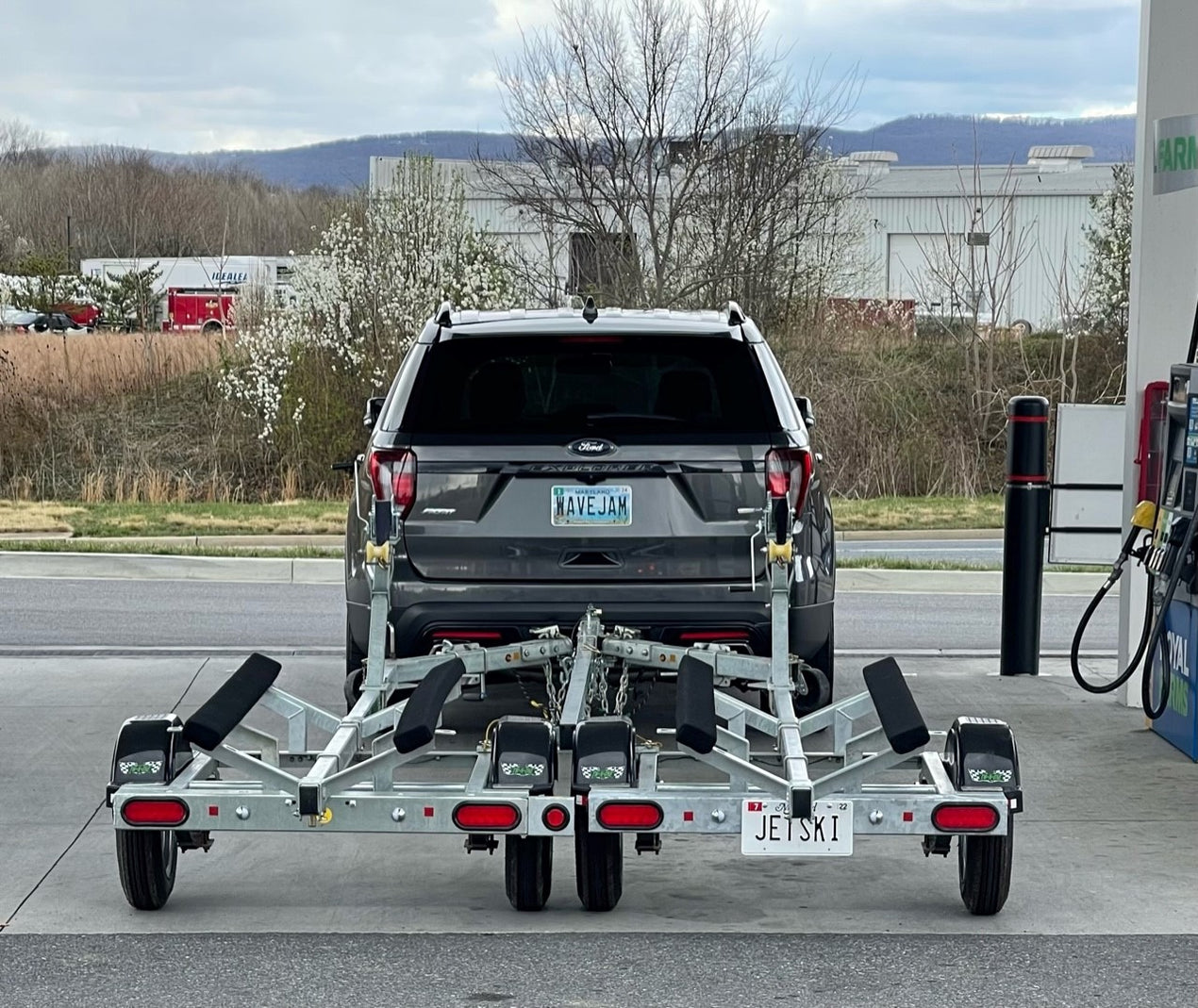 2N1 Ultimate "Original" Double Jet Ski Trailer | 2N1 Trailers